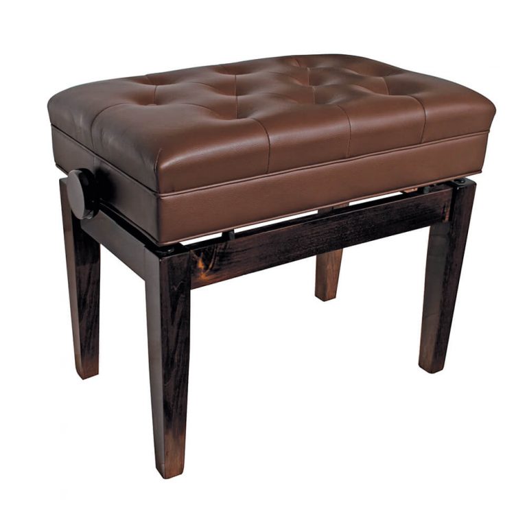 KTW15W Adjustable Piano Stool - Walnut - Australian Piano Warehouse