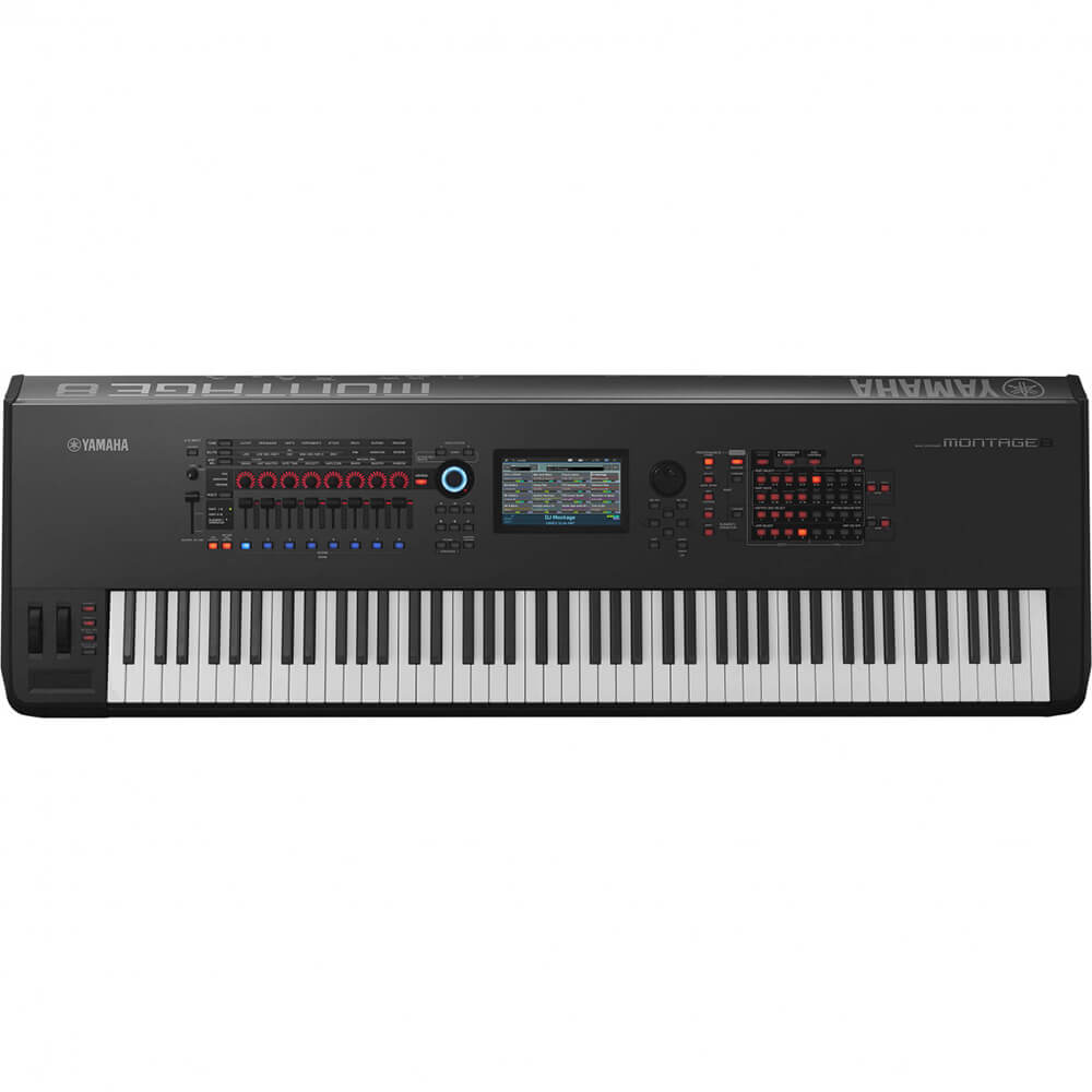 Yamaha MX88 BK 88-Note Synthesizer Black (MX88BK) - Australian Piano ...